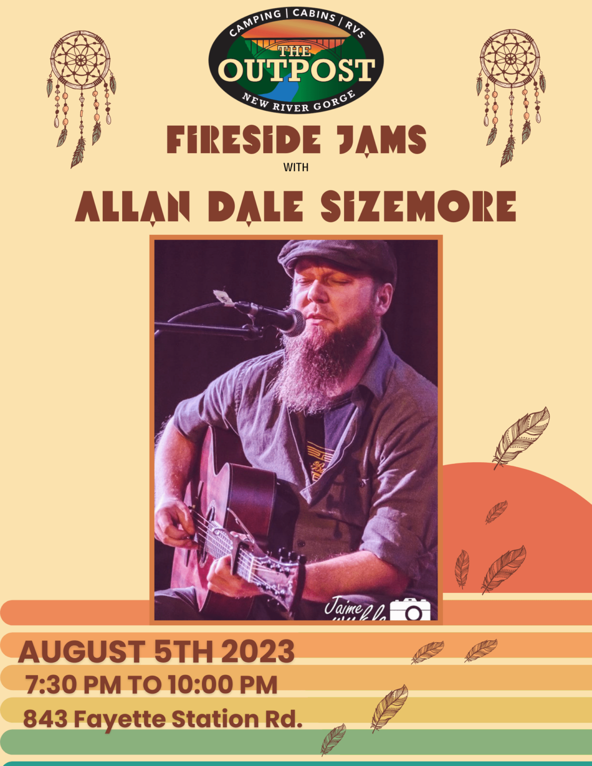 Allan Dale Sizemore - Fireside Jam - The Outpost – New River Gorge