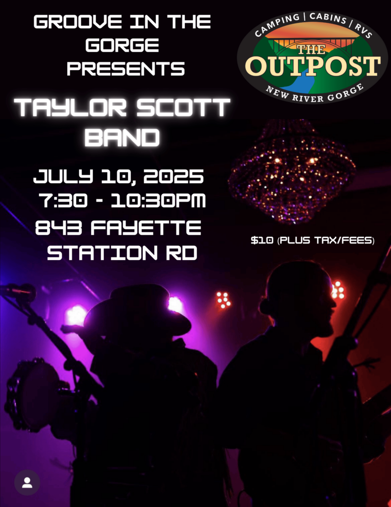 Taylor Scott Band - Groove In The Gorge Music Series - The Outpost ...